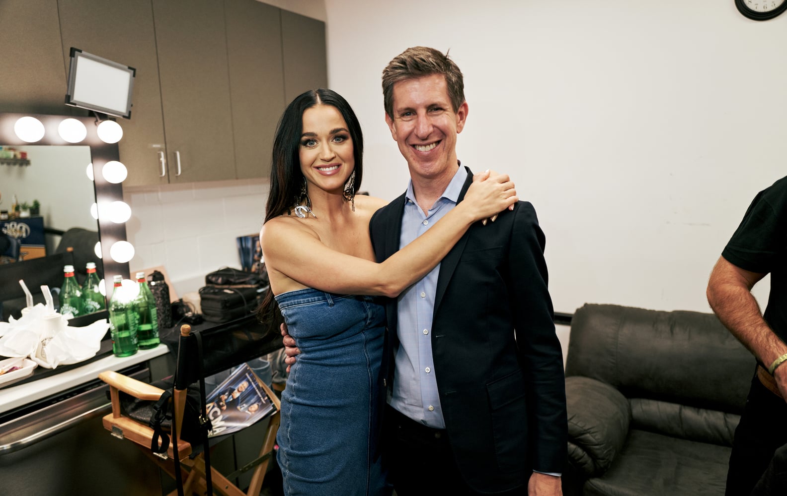 Katy Perry's 3 Denim Looks For the CMAs | Photos | POPSUGAR Fashion