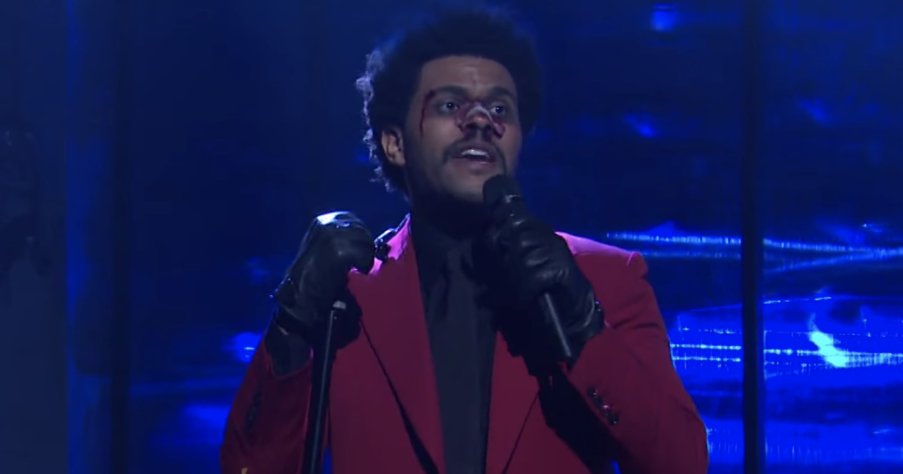 The Weeknd's "Blinding Lights" and "Scared to Live" SNL Sets | PS ...