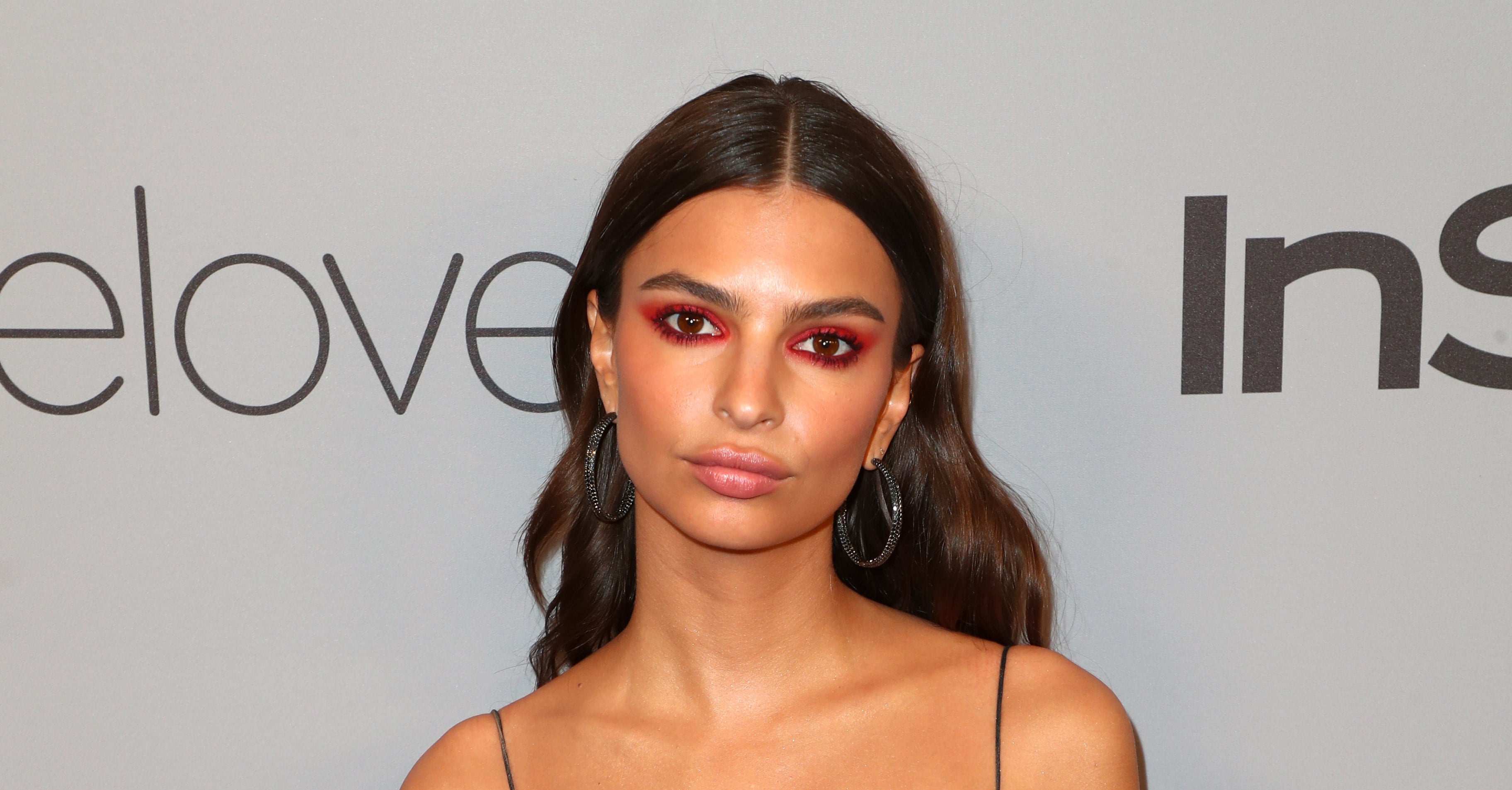 Emily Ratajkowski's Makeup at Golden Globes 2018 | PS Beauty