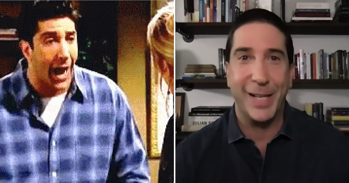 David Schwimmer Talks Ross and Rachel's Break on Friends | PS Entertainment