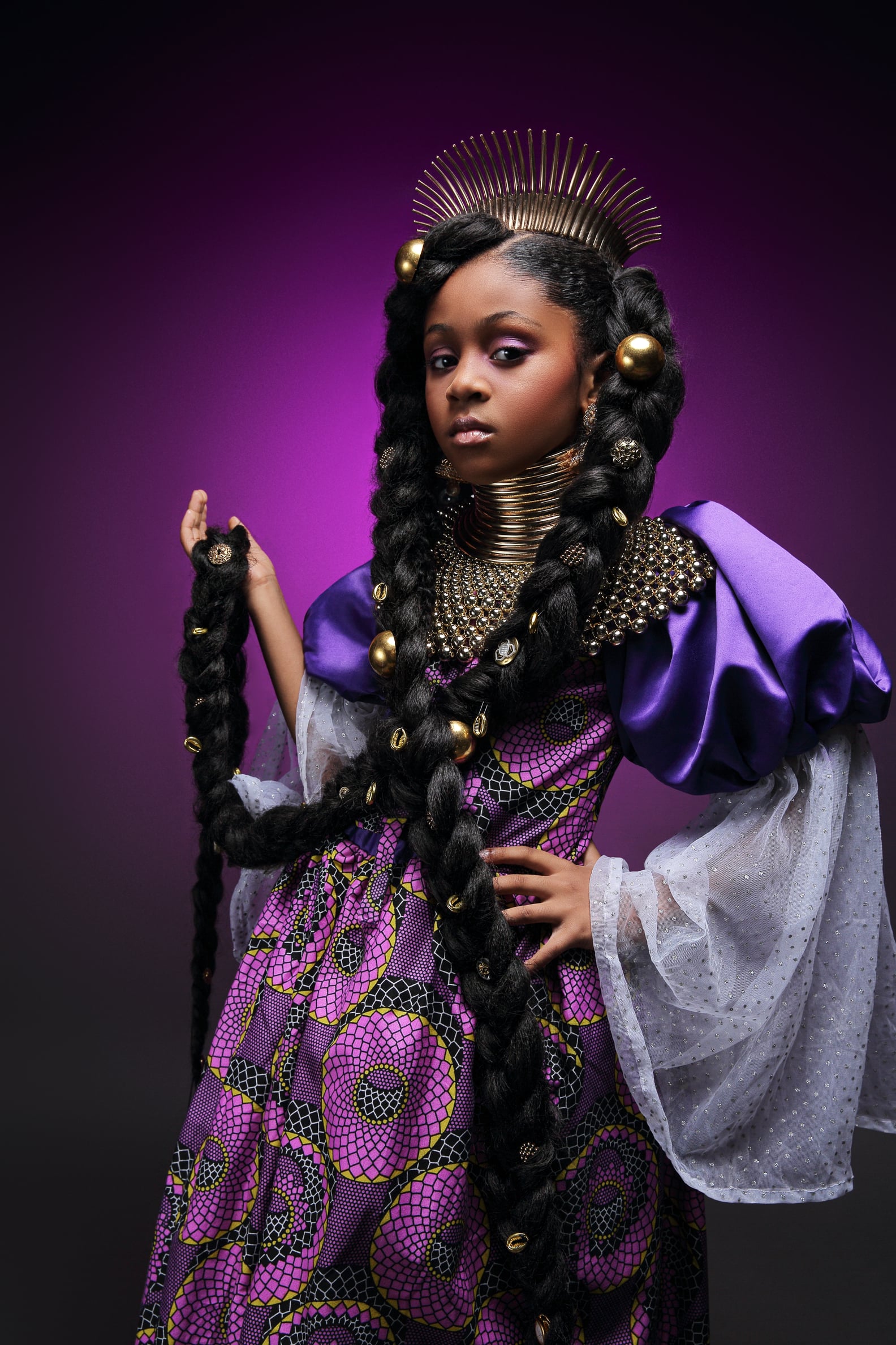 Photo Shoot Features Black Girls as Disney Princesses | PS Family