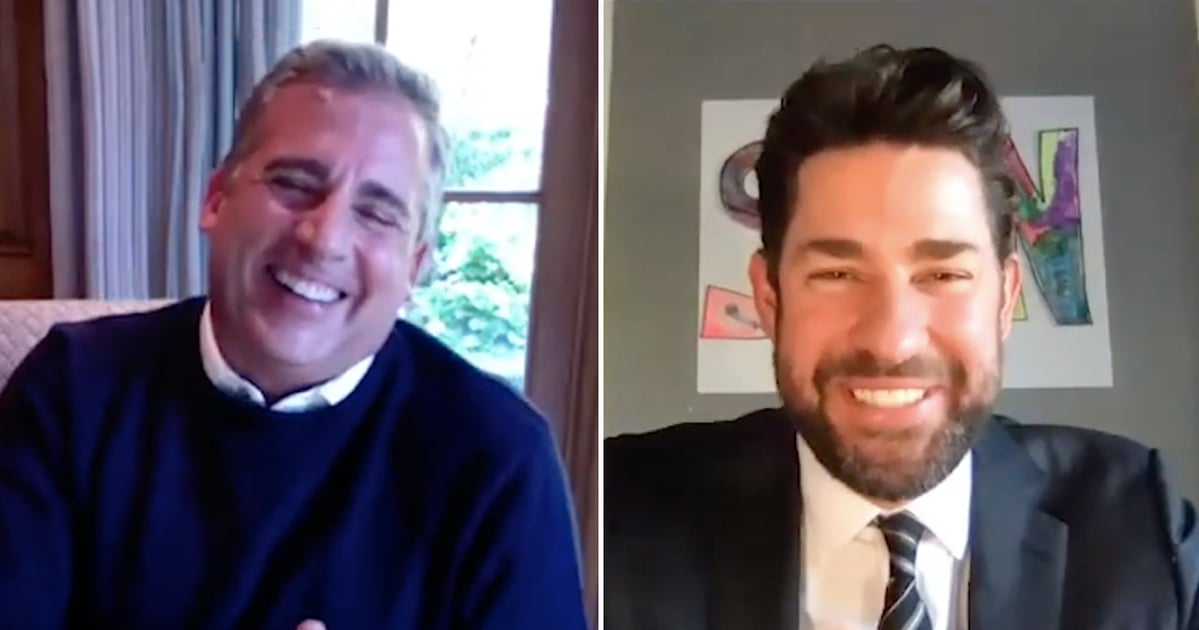 John Krasinski "Some Good News" Video With Steve Carell | PS Celebrity