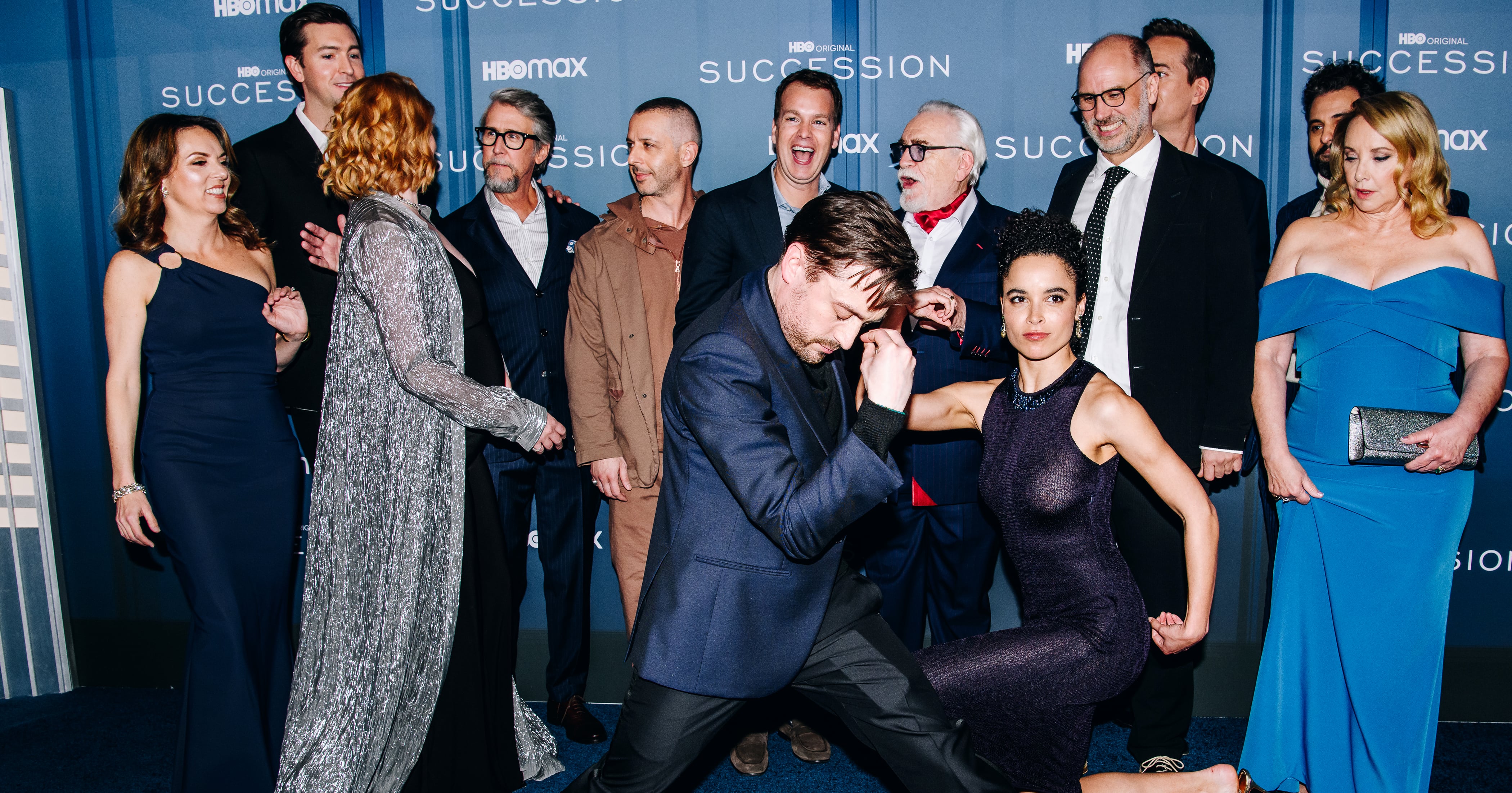 Photos Of The Succession Cast Hanging Out Popsugar Celebrity