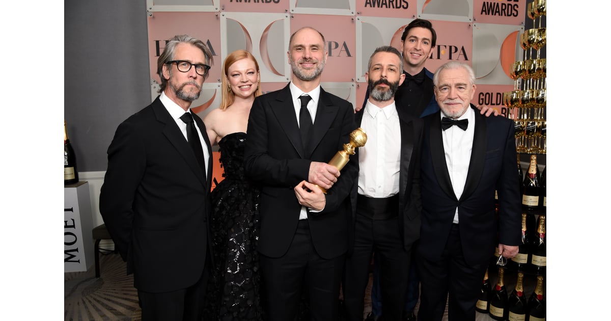The Cast Of Succession At The Golden Globes See The Cast Of