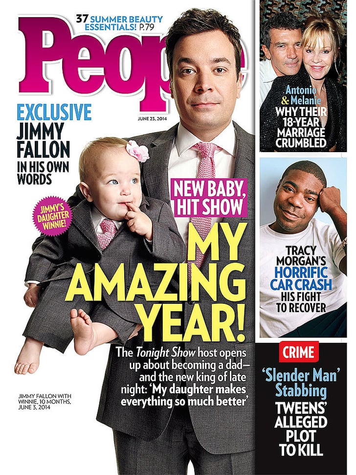 Jimmy Fallon | Celebrity Dads | POPSUGAR Family Photo 2