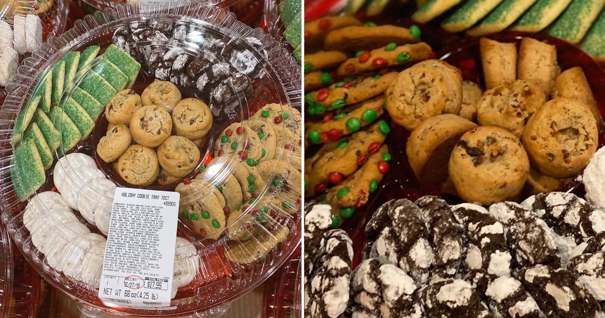 Costco s Assorted Christmas Cookie Tray Includes 70 Cookies POPSUGAR