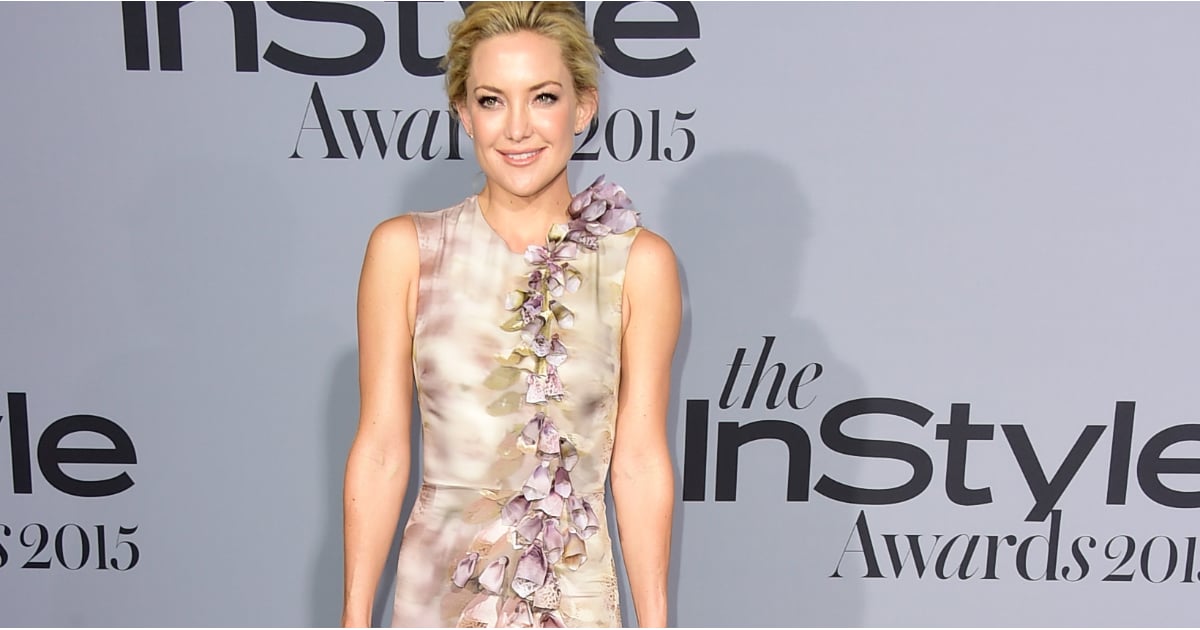 Kate Hudson's Floral Dress at InStyle Awards | POPSUGAR Fashion