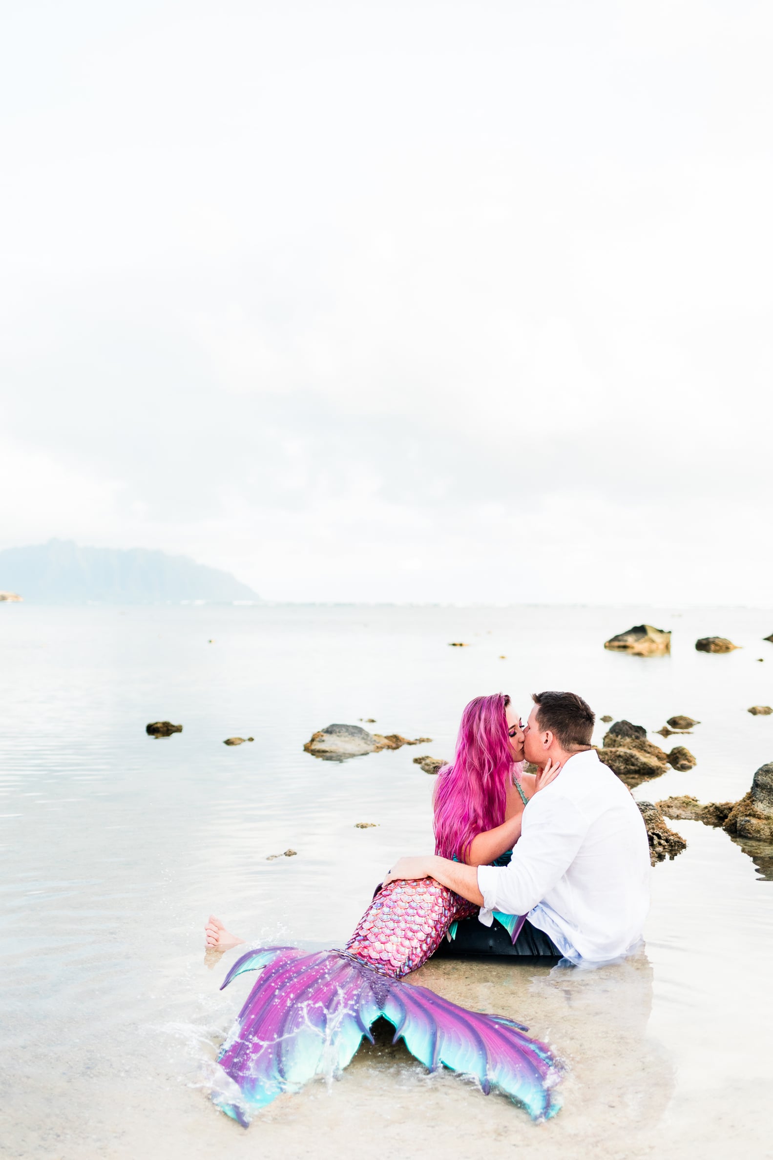 A Couple's Sexy Mermaid-Themed Photo Shoot | PS Love