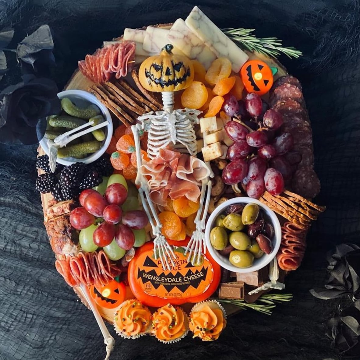These Skeleton Charcuterie Boards Are Spooktacular | PS Food