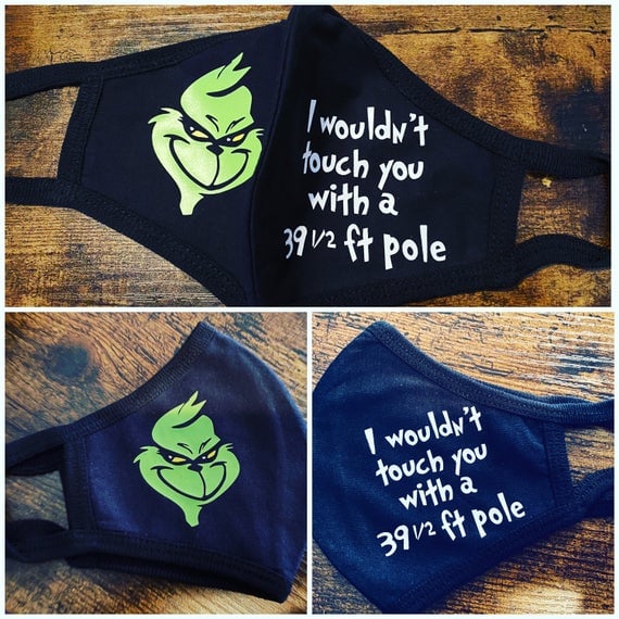 These Grinch-Themed Face Masks Will Make You LOL | POPSUGAR Smart Living