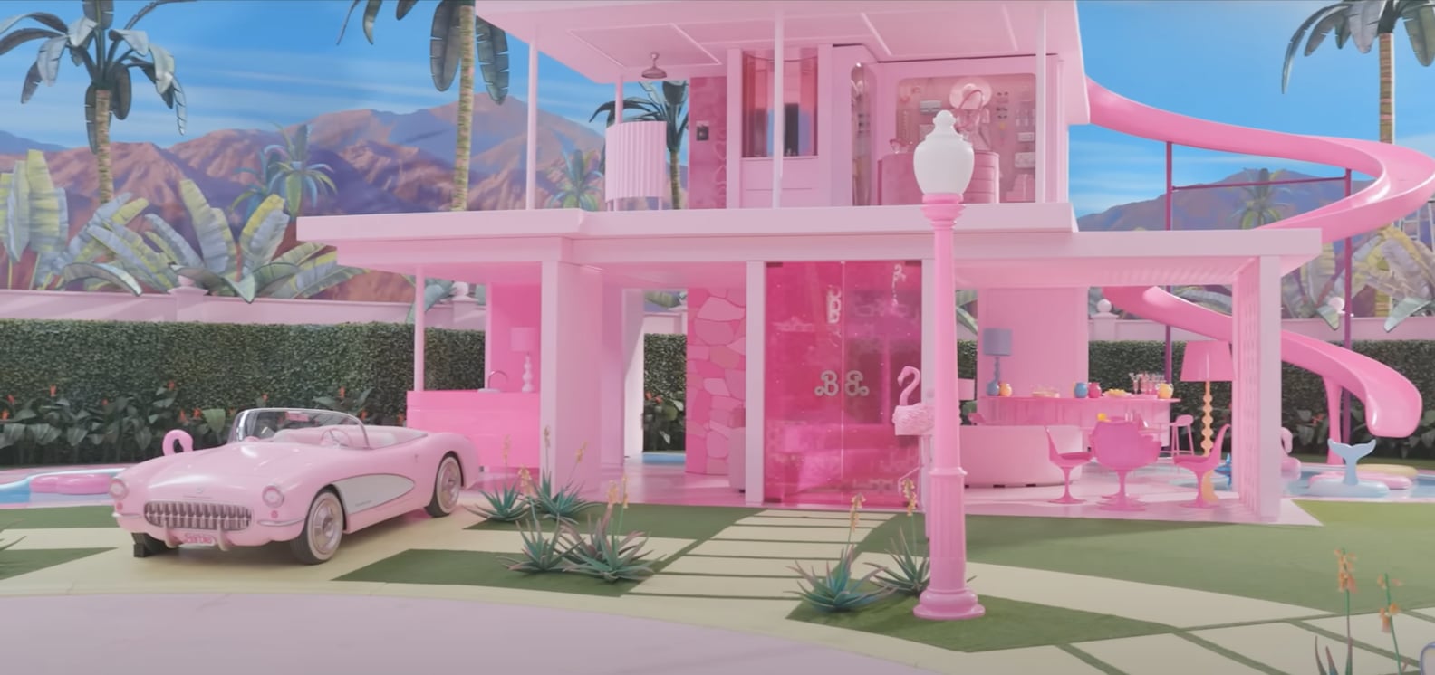 Margot Robbie Tours Barbie Movie Dreamhouse | Video | PS Home