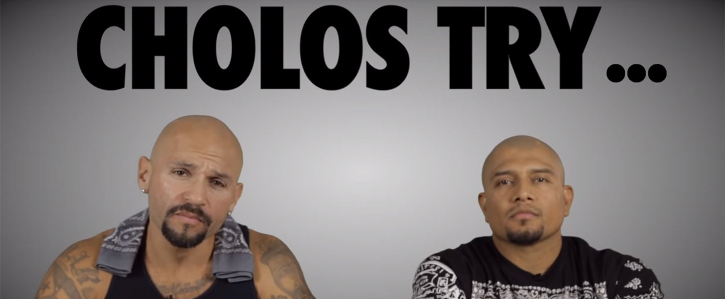 Cholos Try Kale Chips and Kombucha Video | PS Fitness