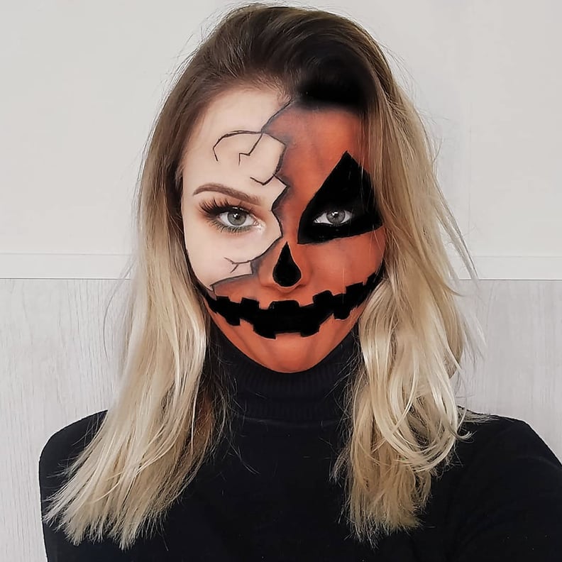 Half-Face Halloween Makeup Ideas | PS UK Beauty