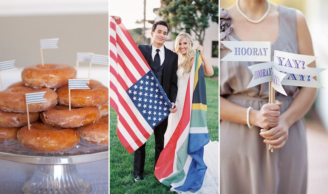 Wedding Decor Ideas With Flags | PS Love