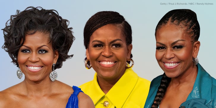 Michelle Obama's Best Hair, Nails, and Makeup Over the Years | POPSUGAR ...