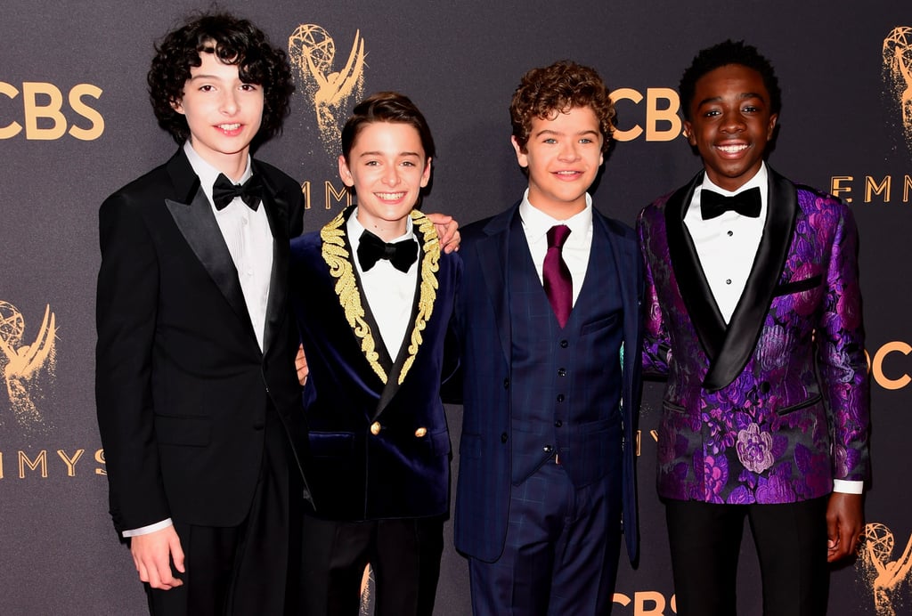 Stranger Things Cast at the 2017 Emmys | POPSUGAR Celebrity