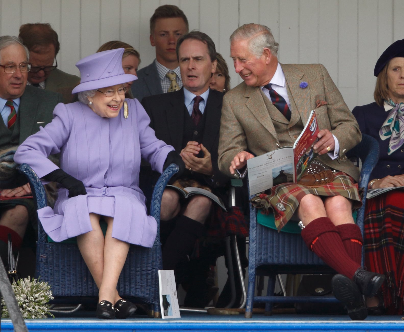 Queen Elizabeth II Smiling Pictures | PS Celebrity