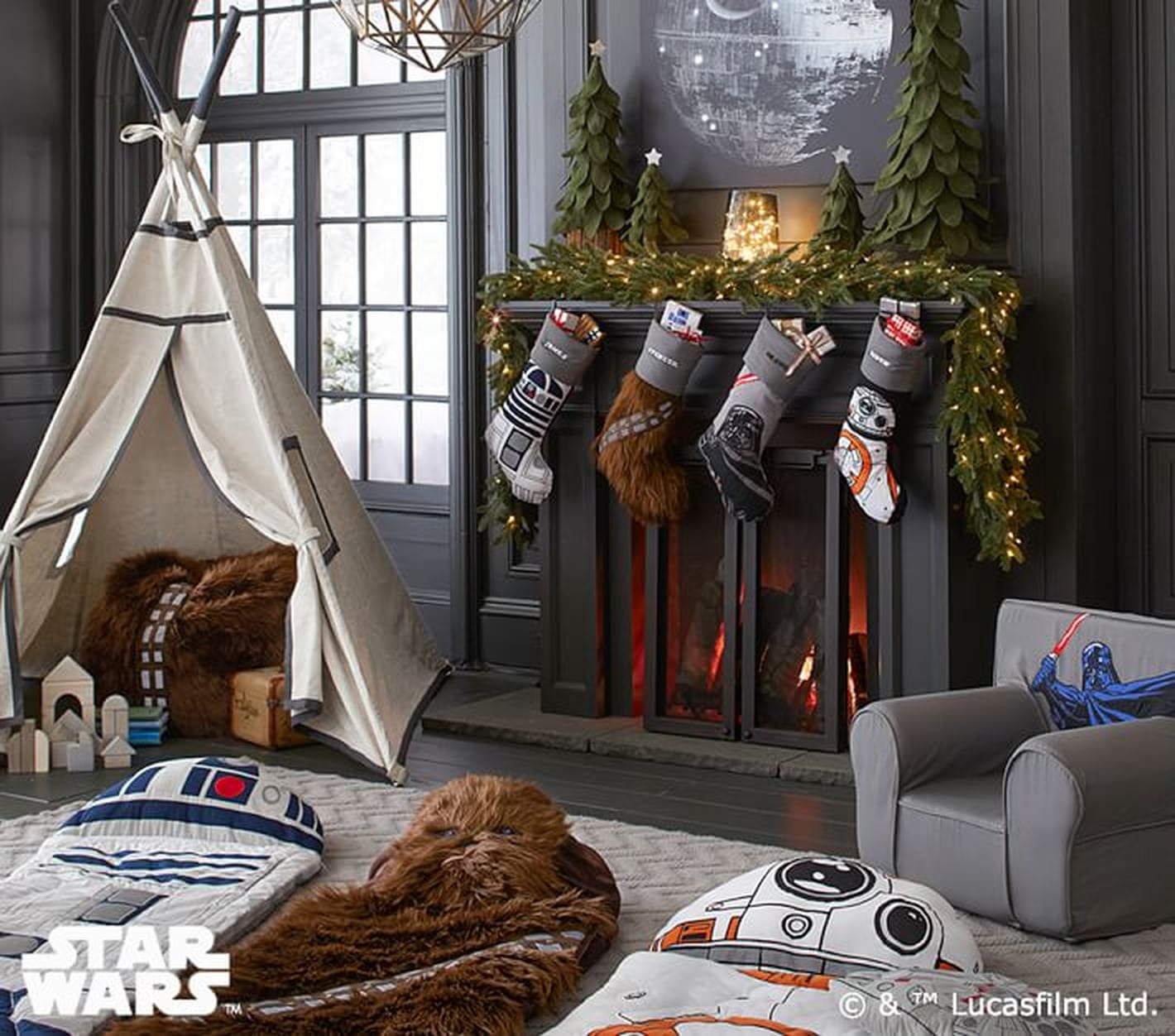 Star Wars Holiday Stockings From Pottery Barn Kids 2018 | PS Family