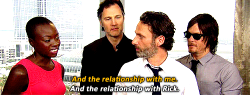 Andrew Lincoln and Danai Gurira Pictures | PS Celebrity