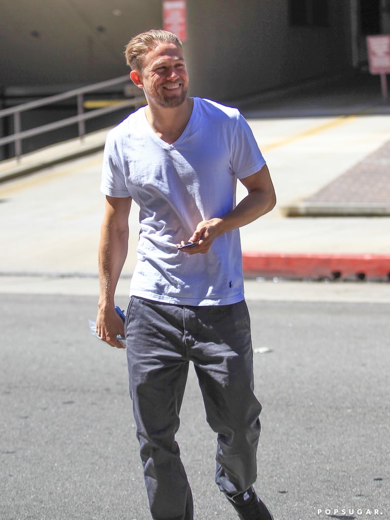 Charlie Hunnam Out in LA August 2016 | Pictures | POPSUGAR Celebrity