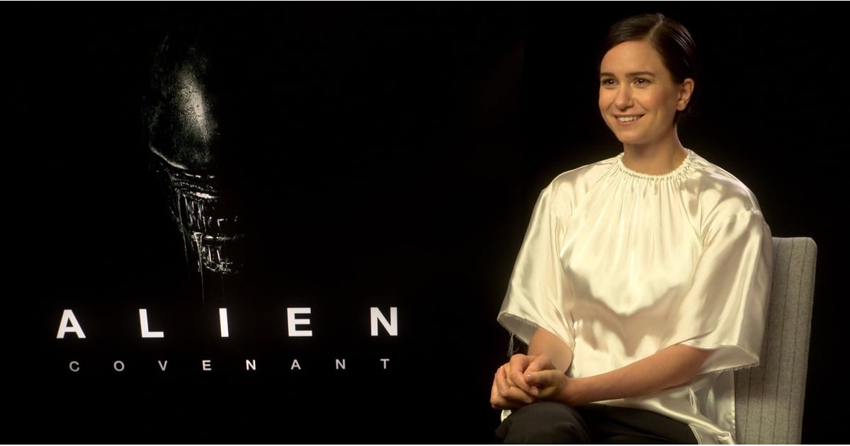 Katherine Waterston Interview About Alien: Covenant | POPSUGAR Celebrity