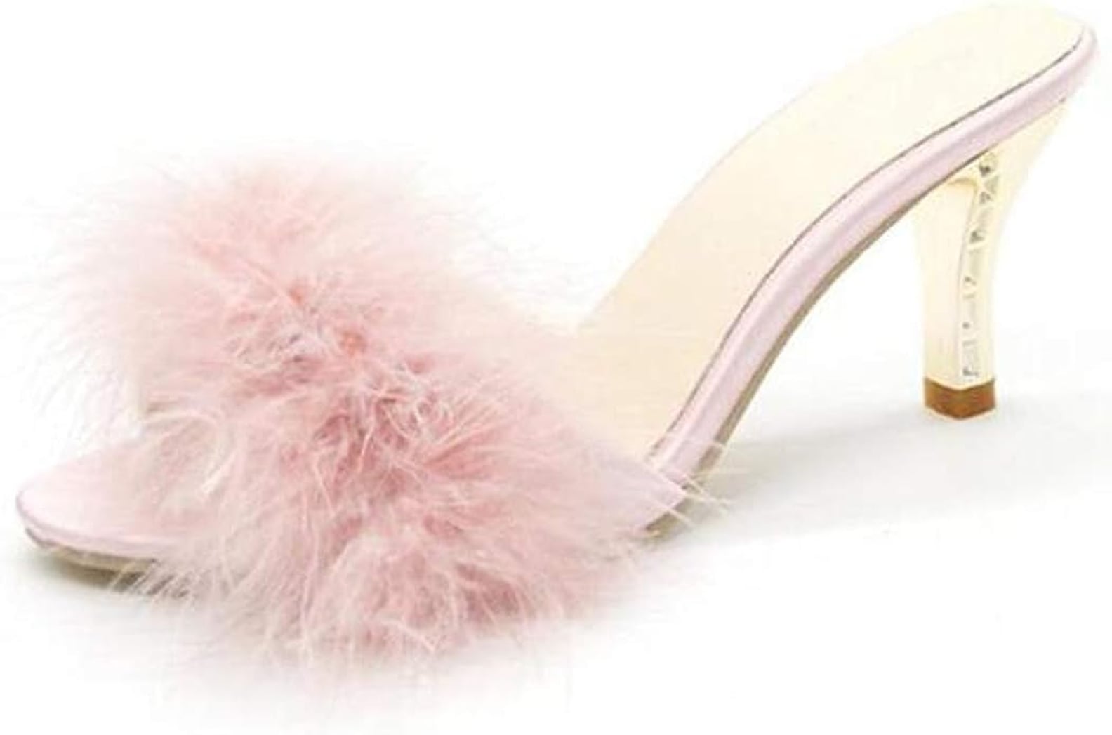 Shop Pink Feathery Heels Inspired by the Barbie Movie | PS Fashion