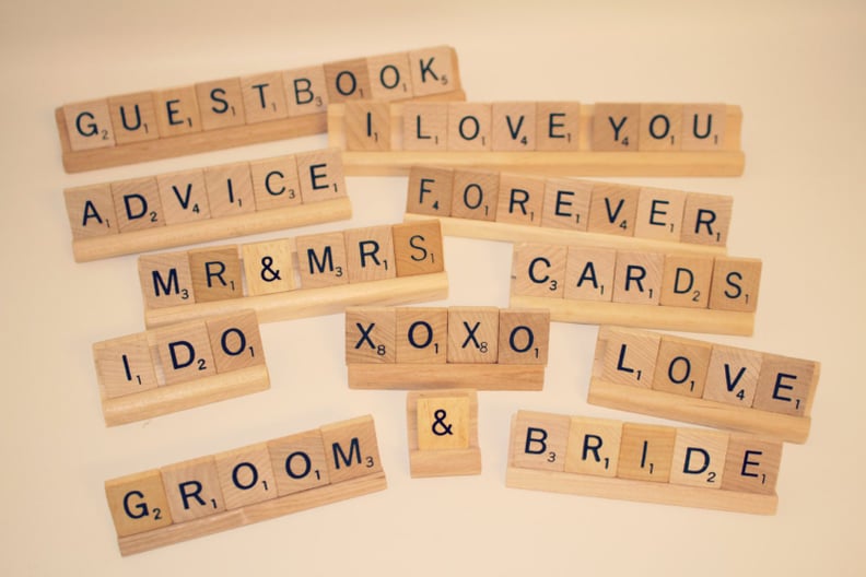 Scrabble Wedding Ideas | PS Love
