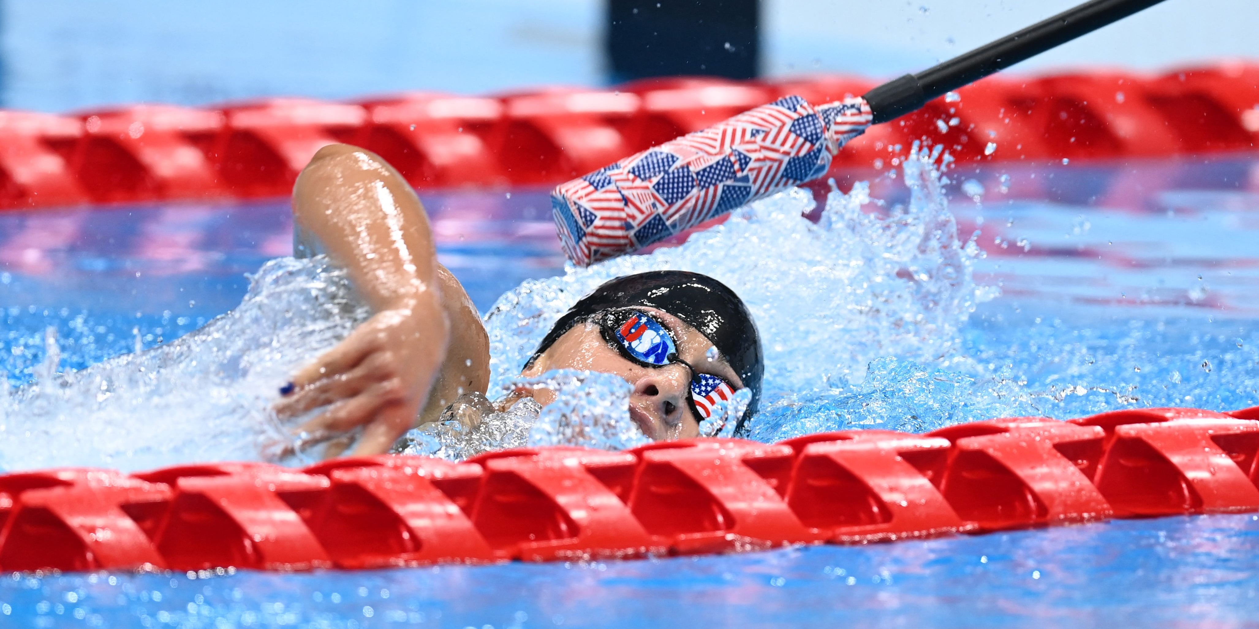 How Blind Paralympic Swimmers Know When to Turn in the Pool | POPSUGAR ...