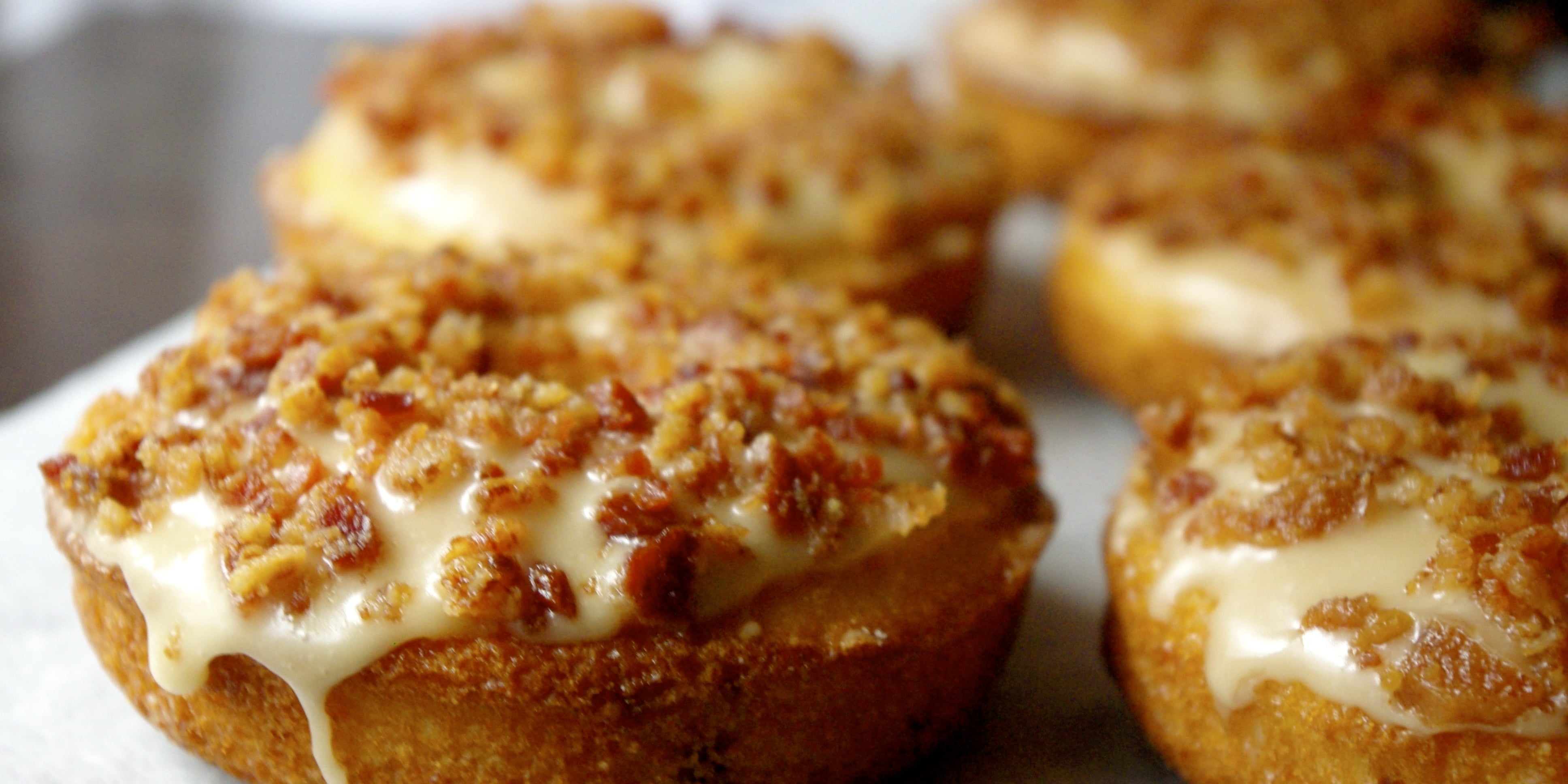 Cheddar-Onion Doughnuts With Maple and Bacon Are SO Good | PS Food