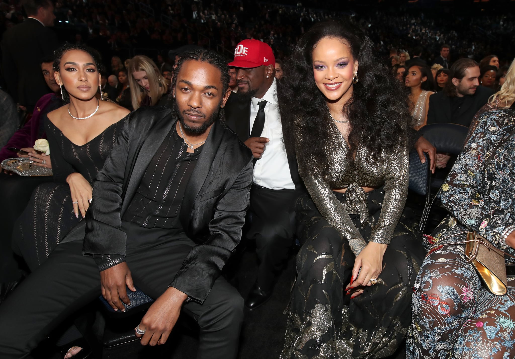 Kendrick Lamar And His Girlfriend