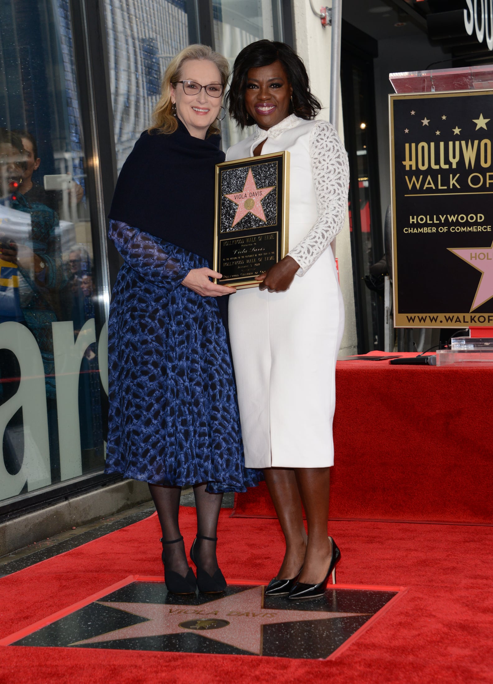 Viola Davis at Hollywood Walk of Fame Ceremony January 2017 | PS Celebrity