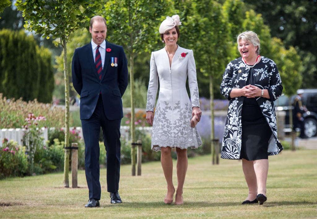 Kate Middleton Catherine Walker Coat Dress | POPSUGAR Fashion