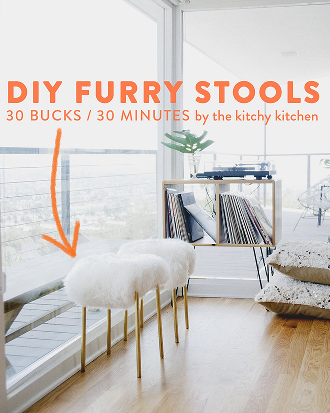 Furry Stool DIY | PS Home