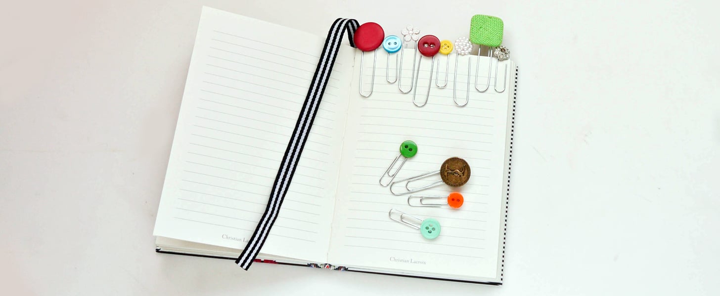 DIY Button Paper Clips | POPSUGAR Smart Living