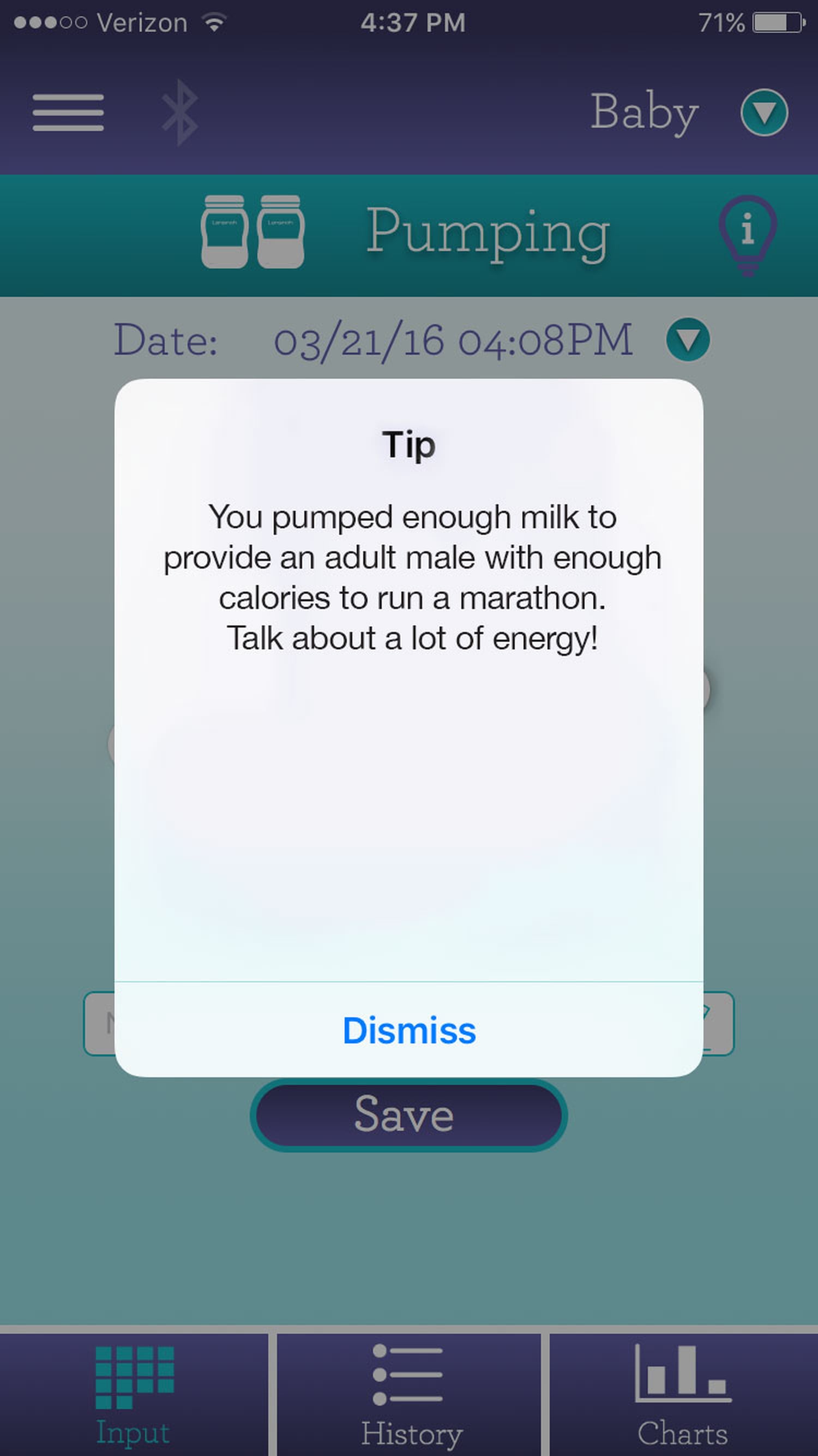 New Breast Pump iPhone App | POPSUGAR Family