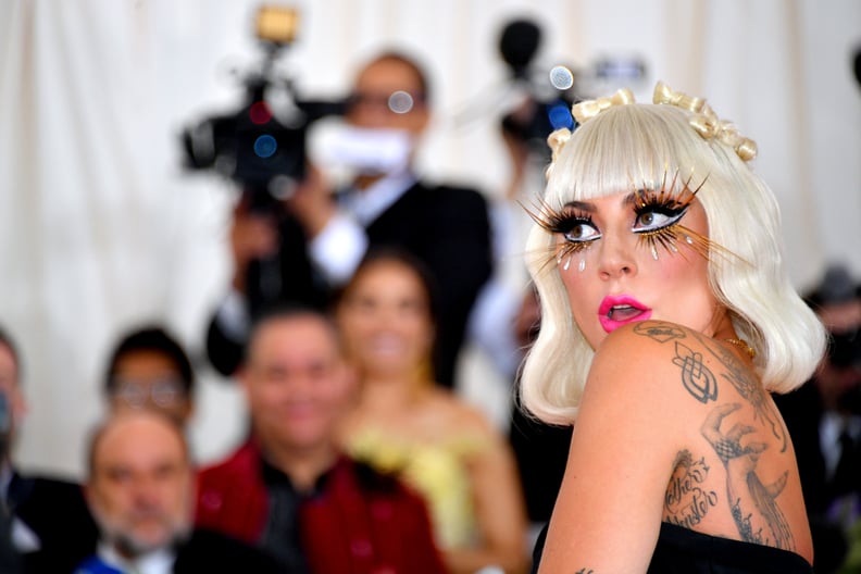 Lady Gaga Eyelashes at the Met Gala 2019 | POPSUGAR Beauty