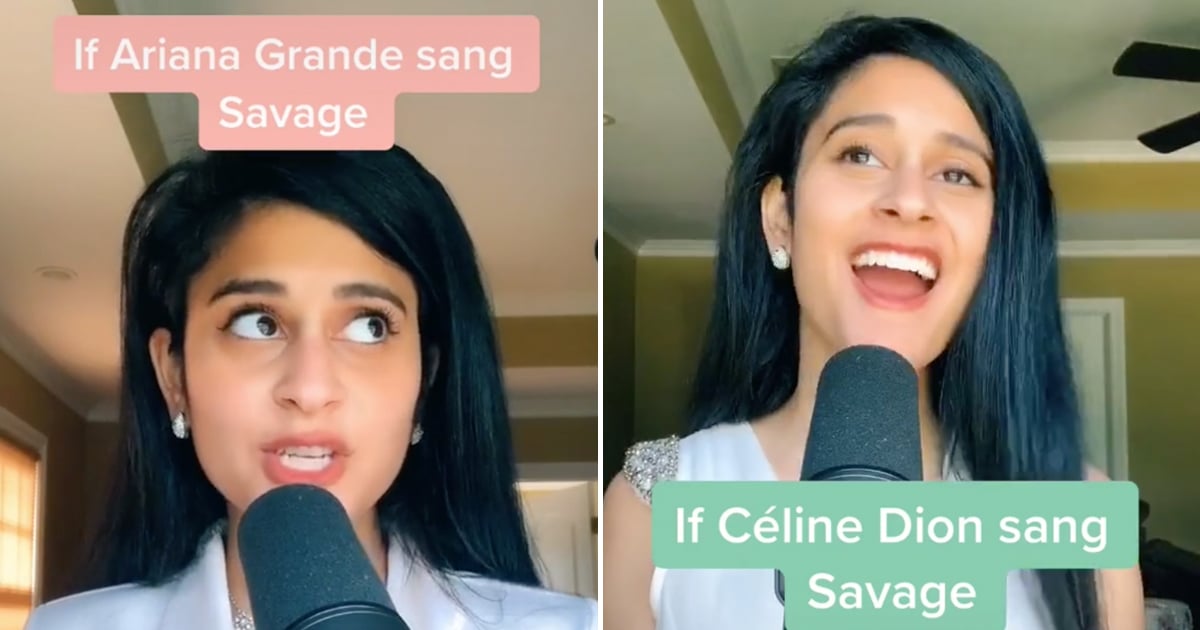 TikTok Star Impersonates Artists Singing "Savage" | Videos | POPSUGAR ...