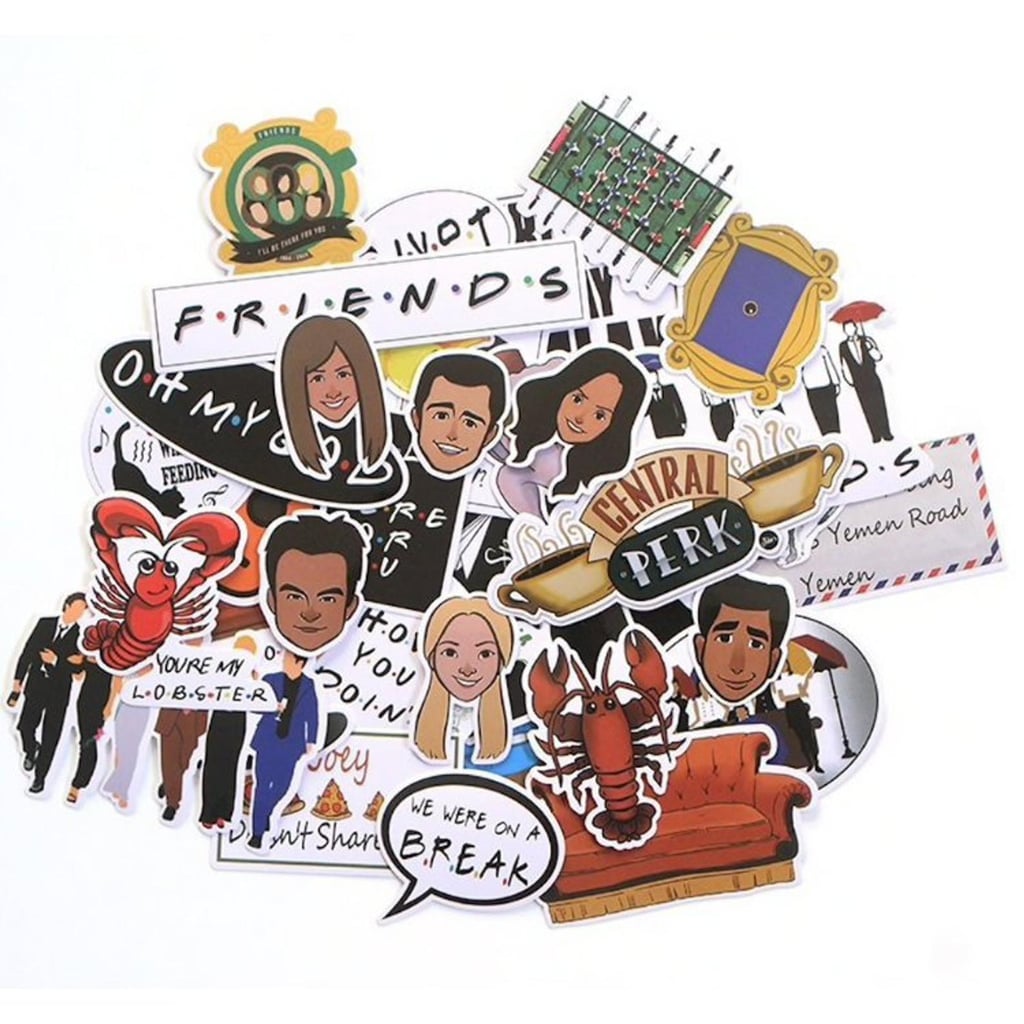 Friends TV Show Stickers | Gifts For Friends Fans | POPSUGAR ...