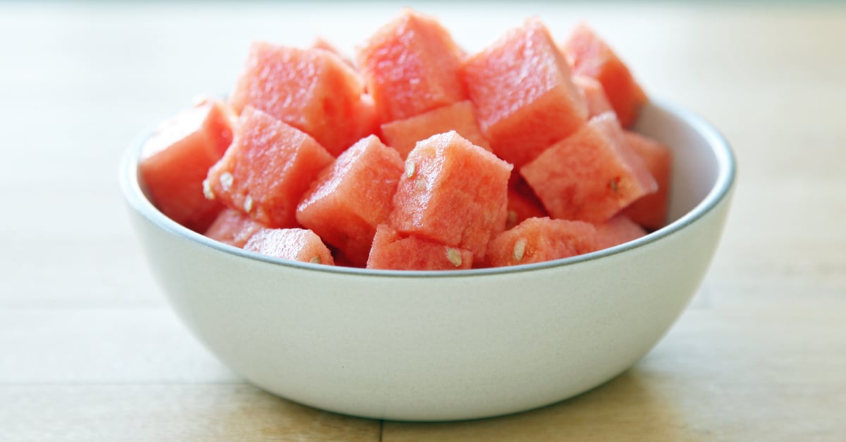How to Cut a Watermelon Into Cubes | PS Food