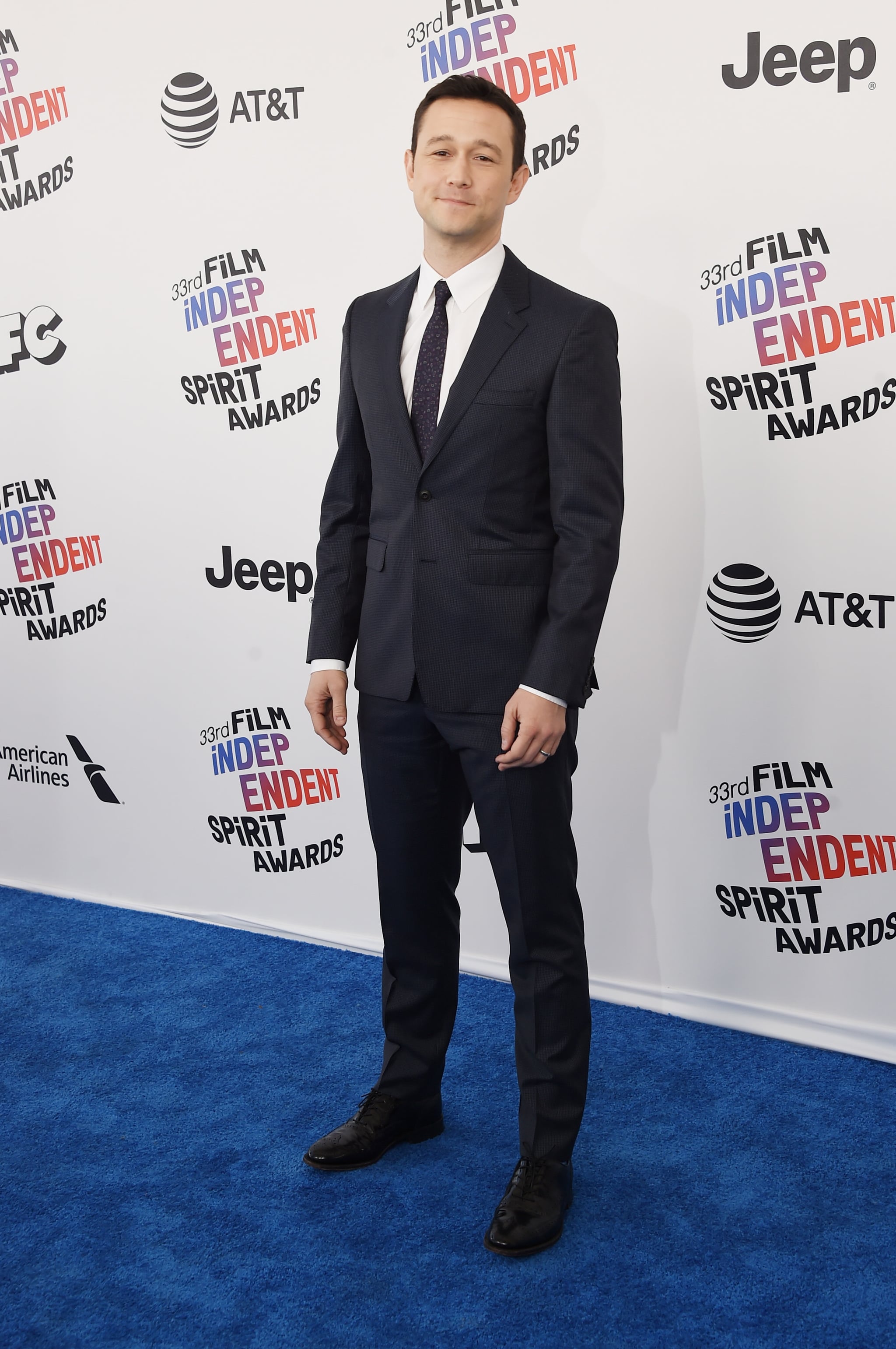 Joseph Gordon Levitt Gray Suit