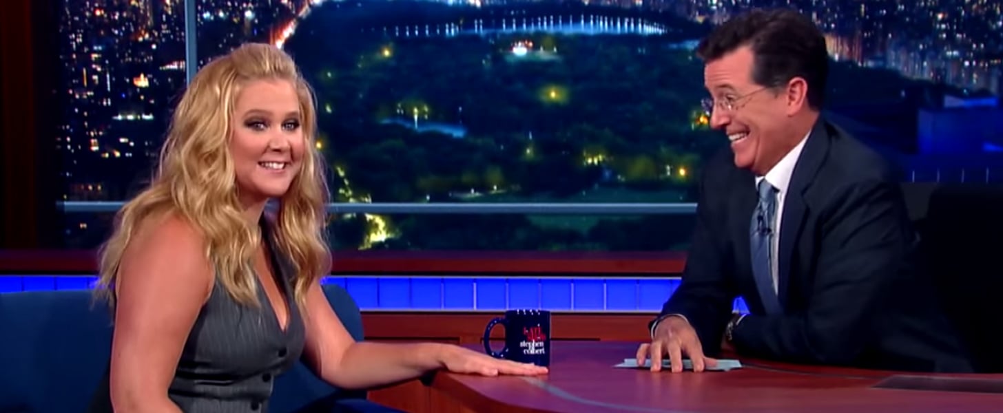 Amy Schumer Eats Jake Gyllenhaal's Cake Video | PS Celebrity