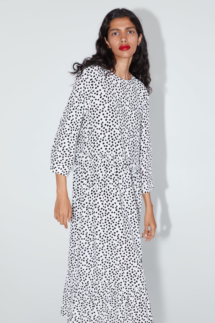 Zara Polka Dot Dress 2019 Popsugar Fashion Uk Photo 13