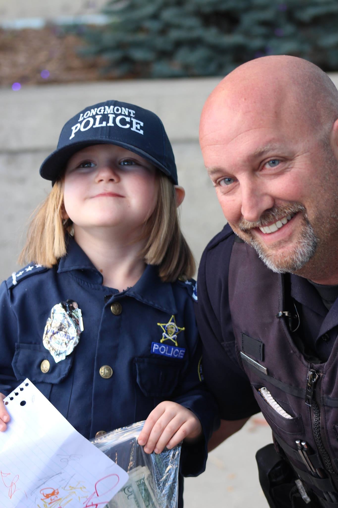 Girl Donates Piggy Bank Money to Police Officer With Cancer | POPSUGAR ...