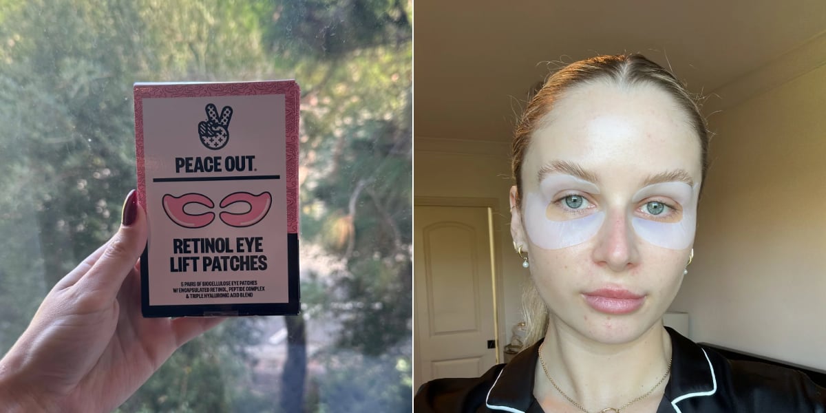 Peace Out Skincare Retinol Eye Patches Review With Photos | PS Beauty
