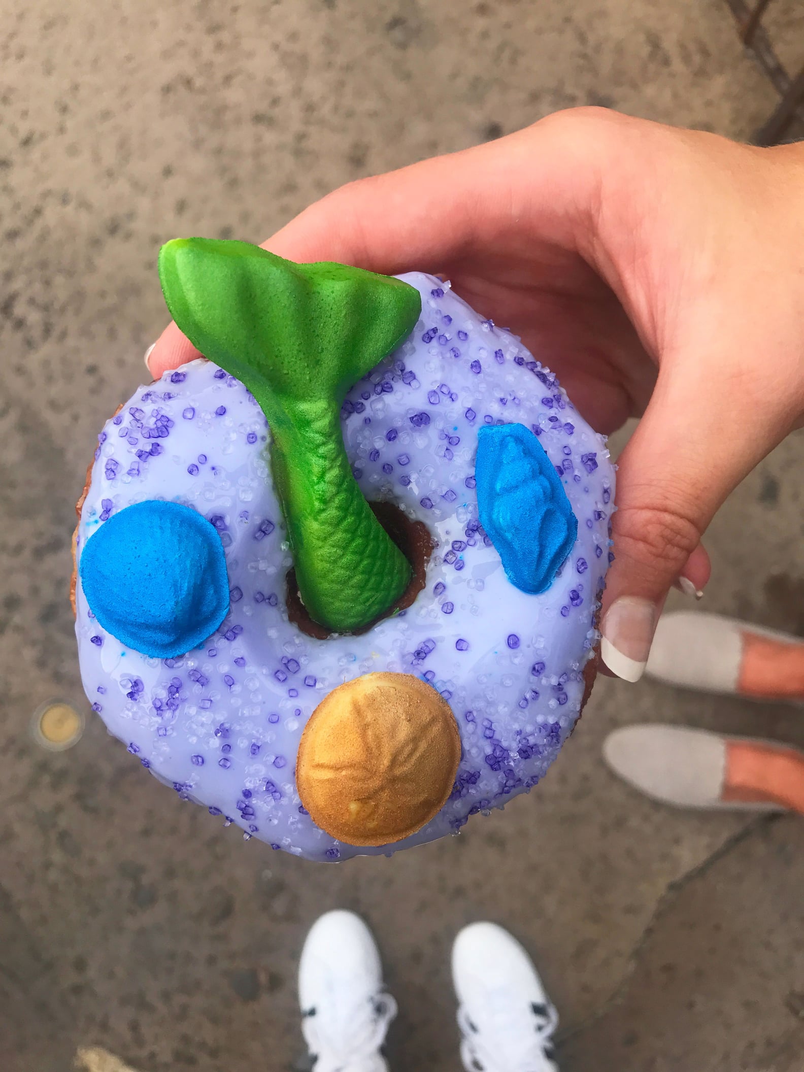 Where to Find the Mermaid Doughnut at Walt Disney World | PS Food