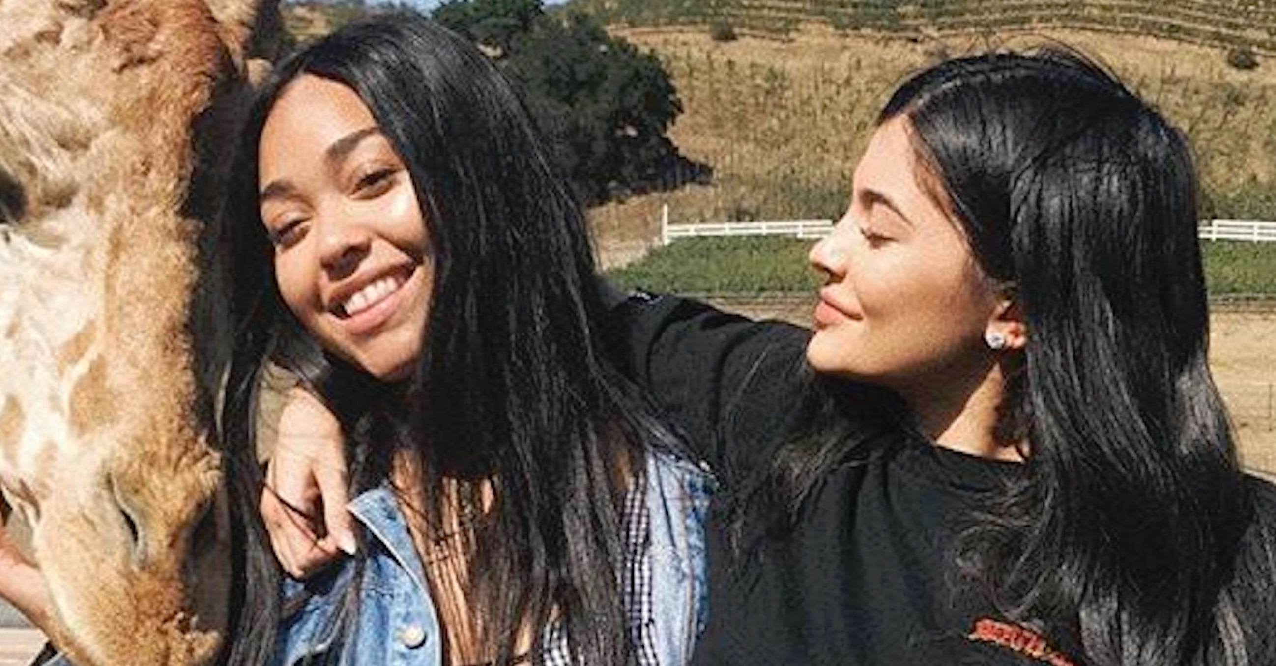 Kylie Jenner And Jordyn Woods Friendship Pictures Popsugar Celebrity