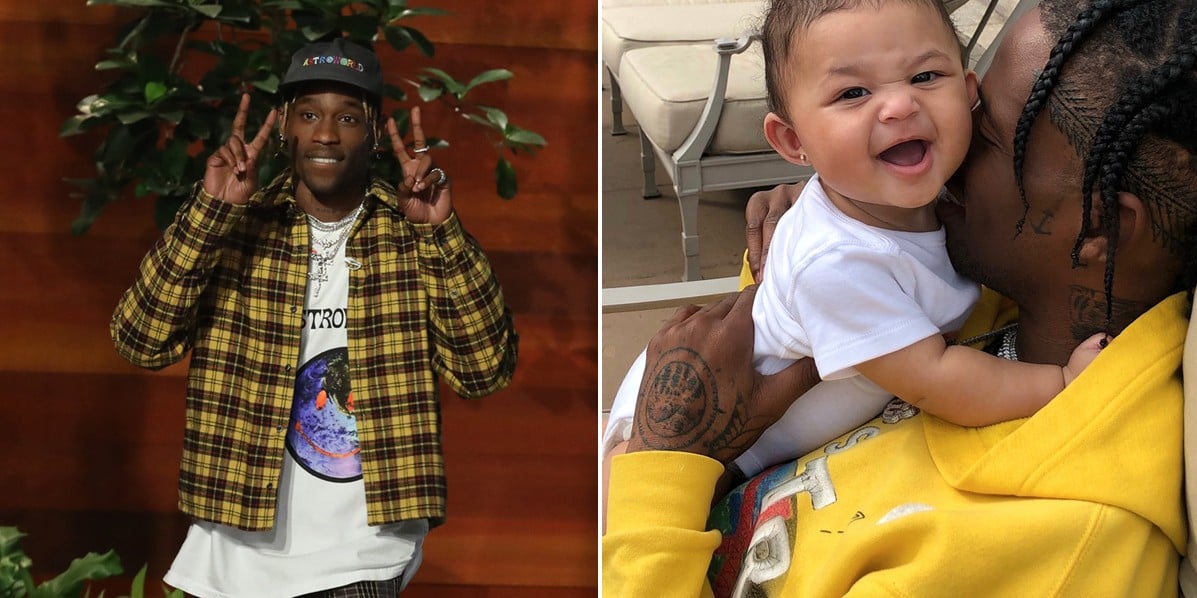 Travis Scott Talking About Kylie Giving Birth on Ellen | POPSUGAR Family
