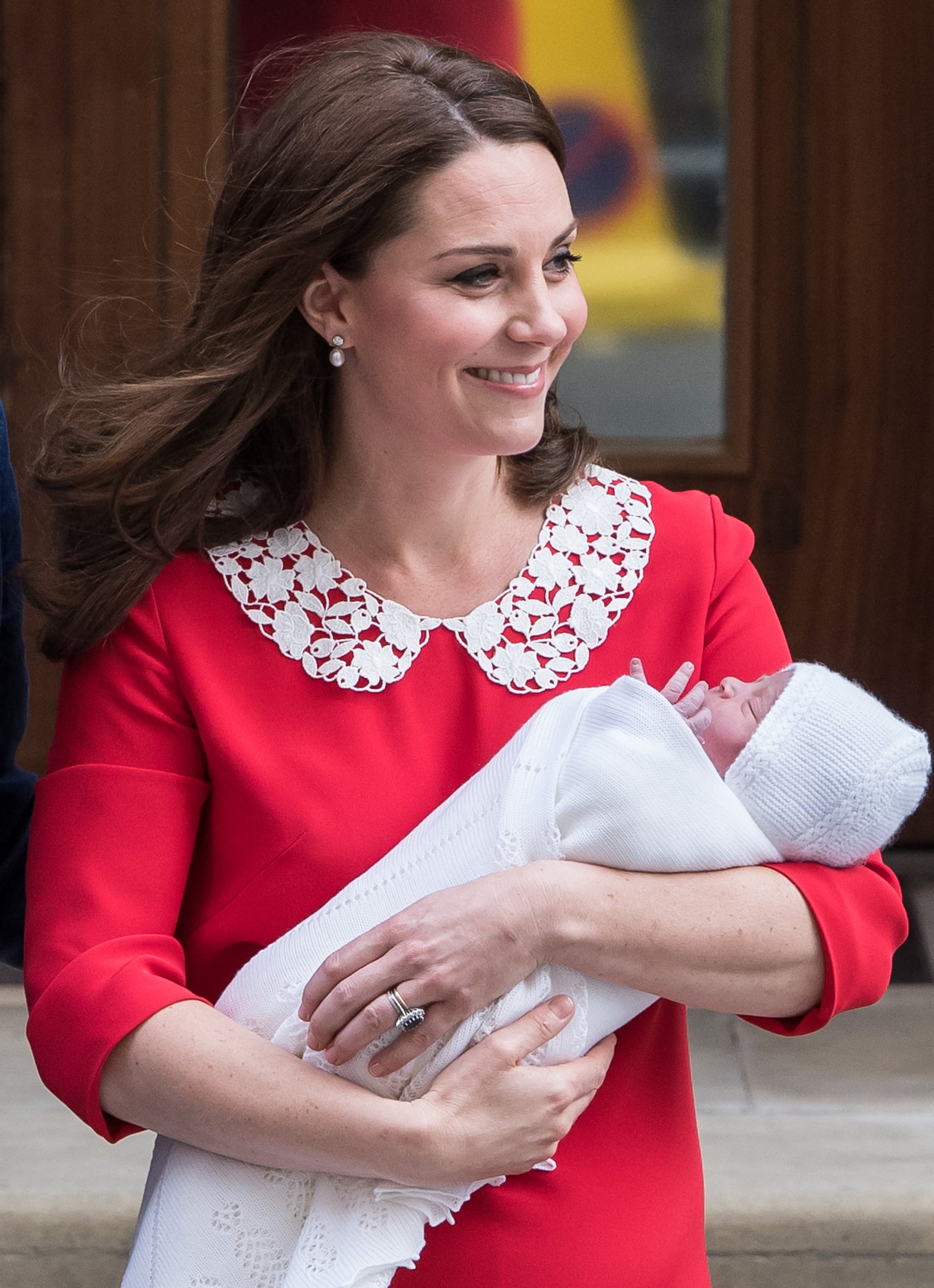 Photos of Kate Middleton Holding Baby Louis | PS Family