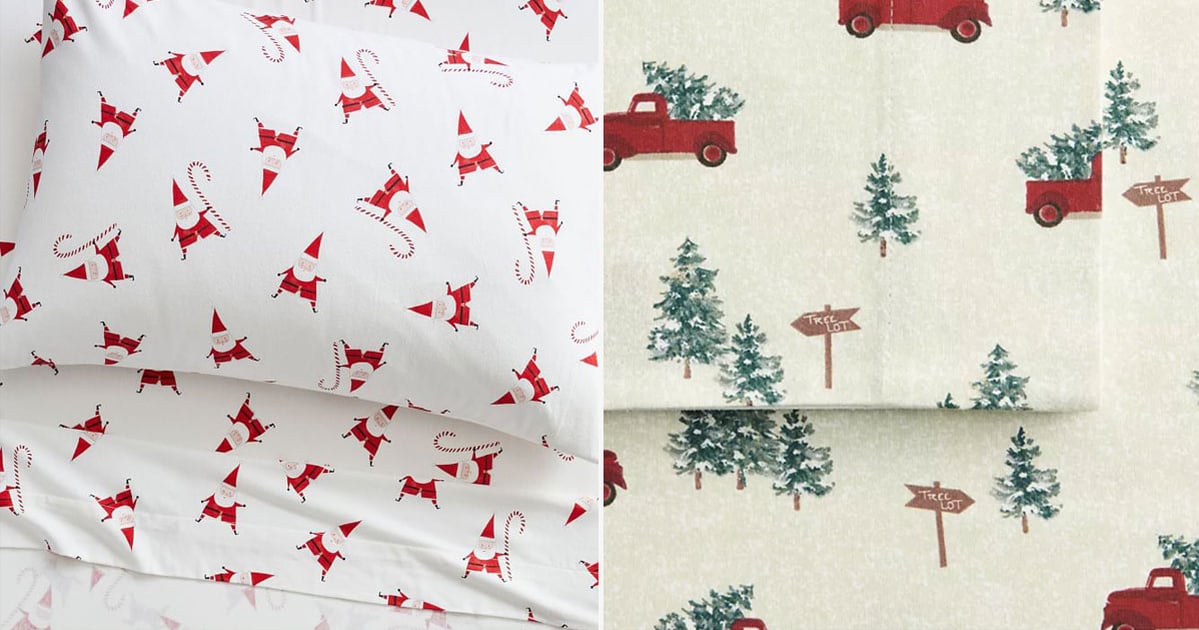 The Cutest and Coziest Christmas Flannel Sheets | PS Home