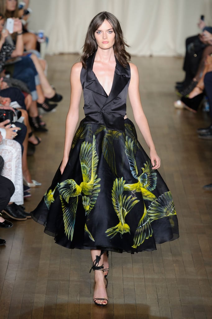 Marchesa Spring 2015 Show | London Fashion Week | POPSUGAR Fashion